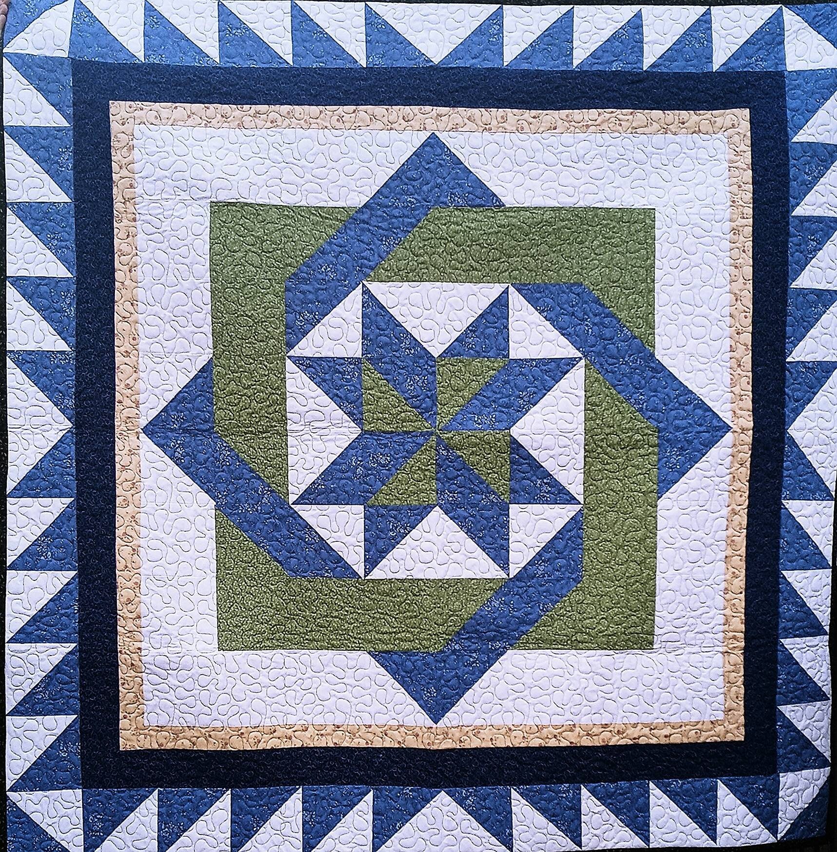 Pinwheel Star Quilt - Etsy