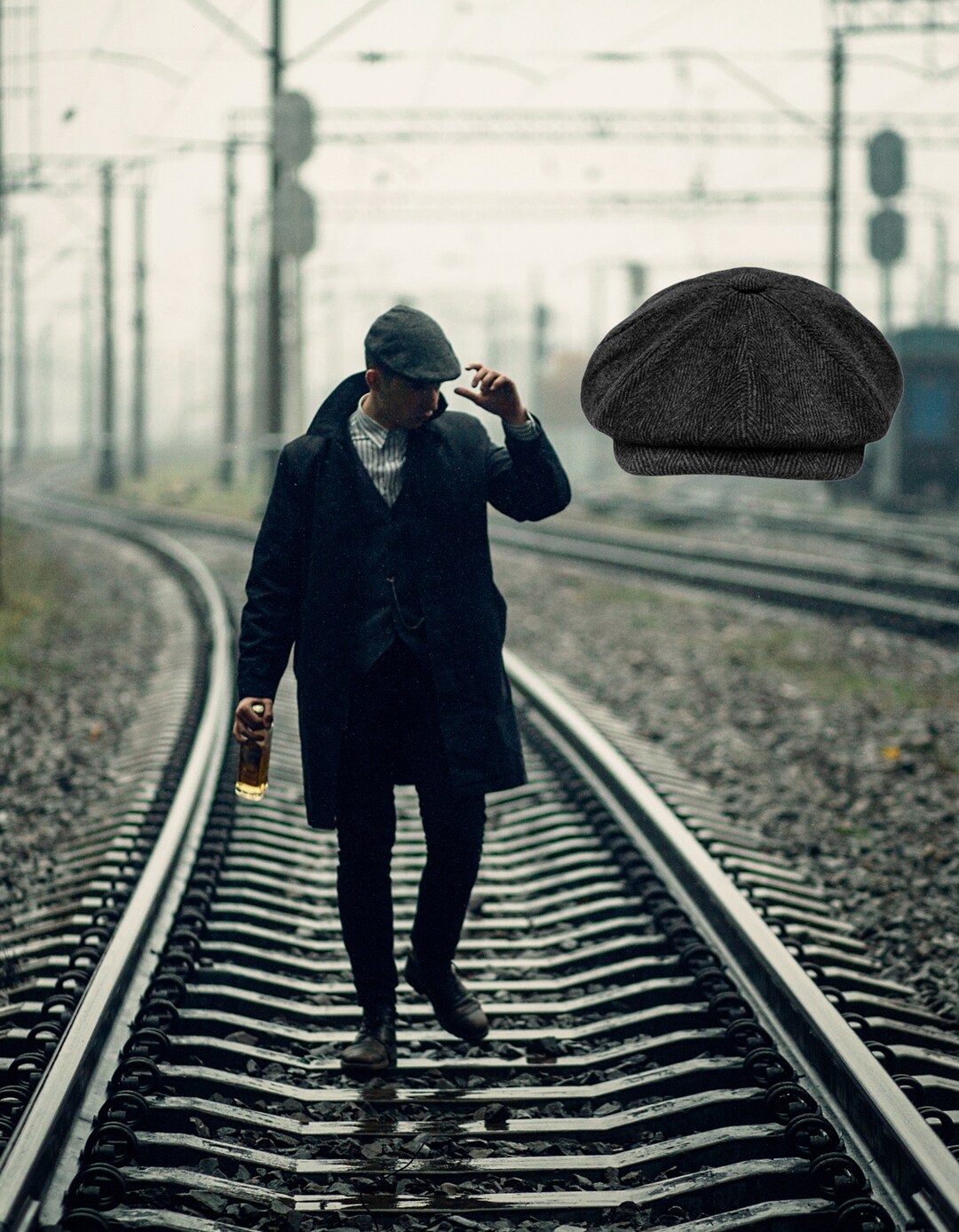 Peaky Blinders Style Shelby Hat Flat Caps Newsboy Hat - Etsy