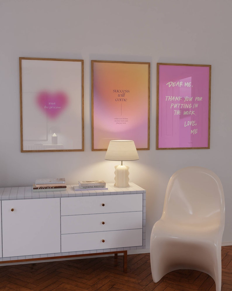 Self Love Pink Poster: Inspirational Dorm Decor (digital Download) - Etsy