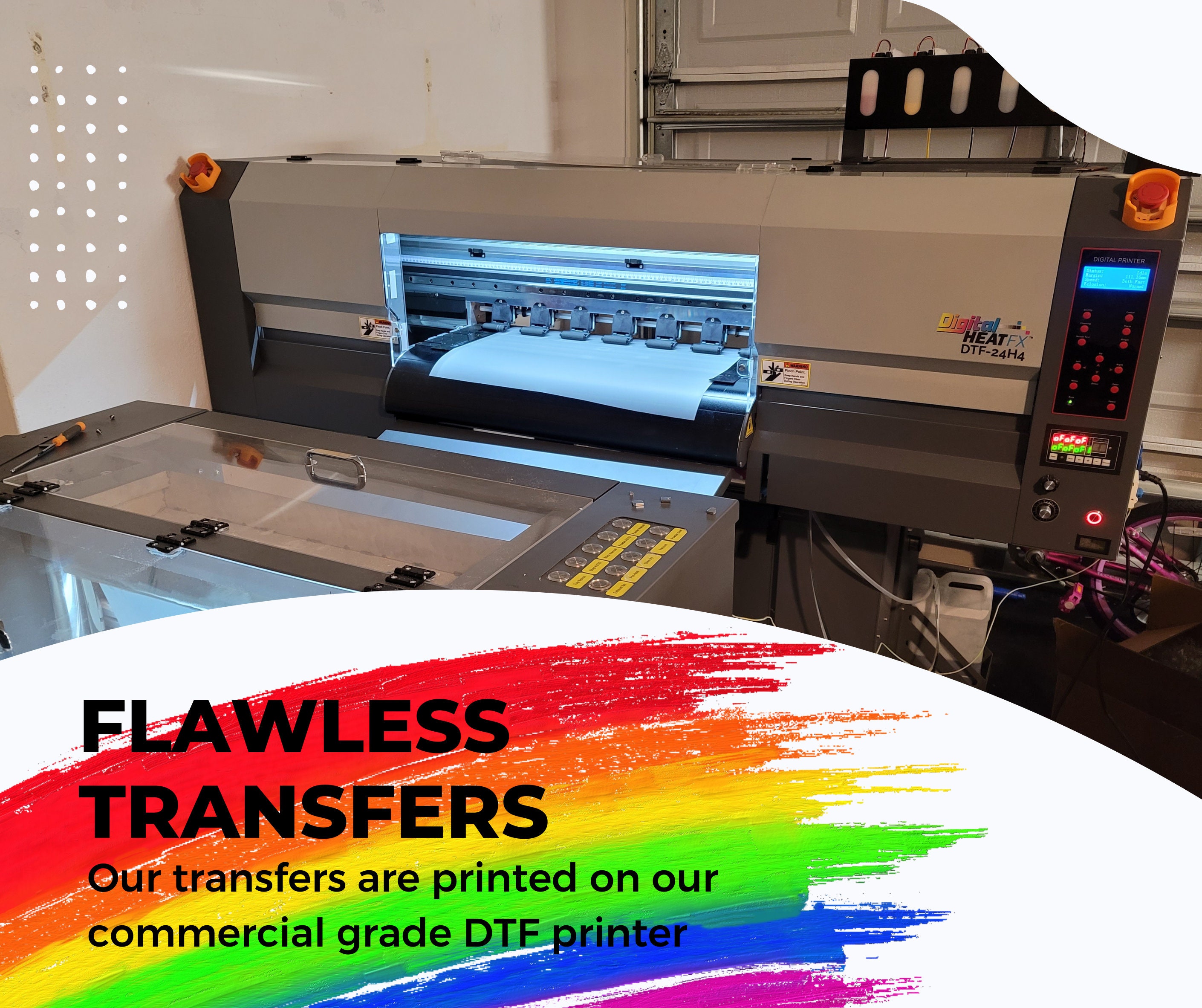 One Lucky Teacher DTF Transfer Ready For Press Hot Peel St Patricks Day ...