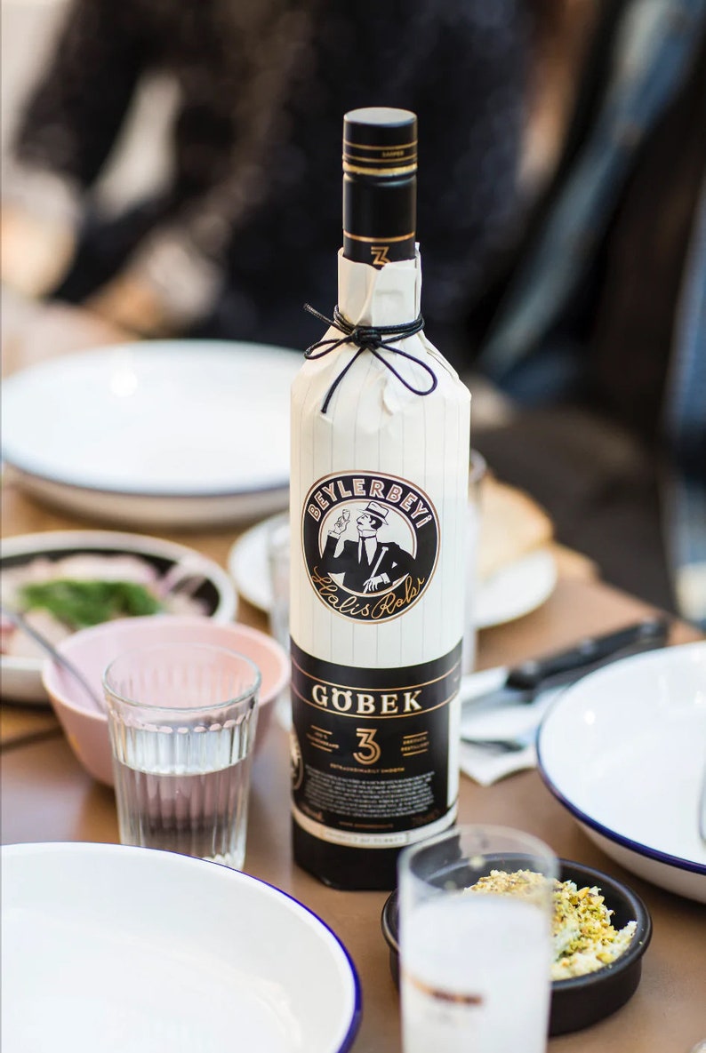 Beylerbeyi Gobek Raki Theme Glass 6 Pieces free Shipping - Etsy