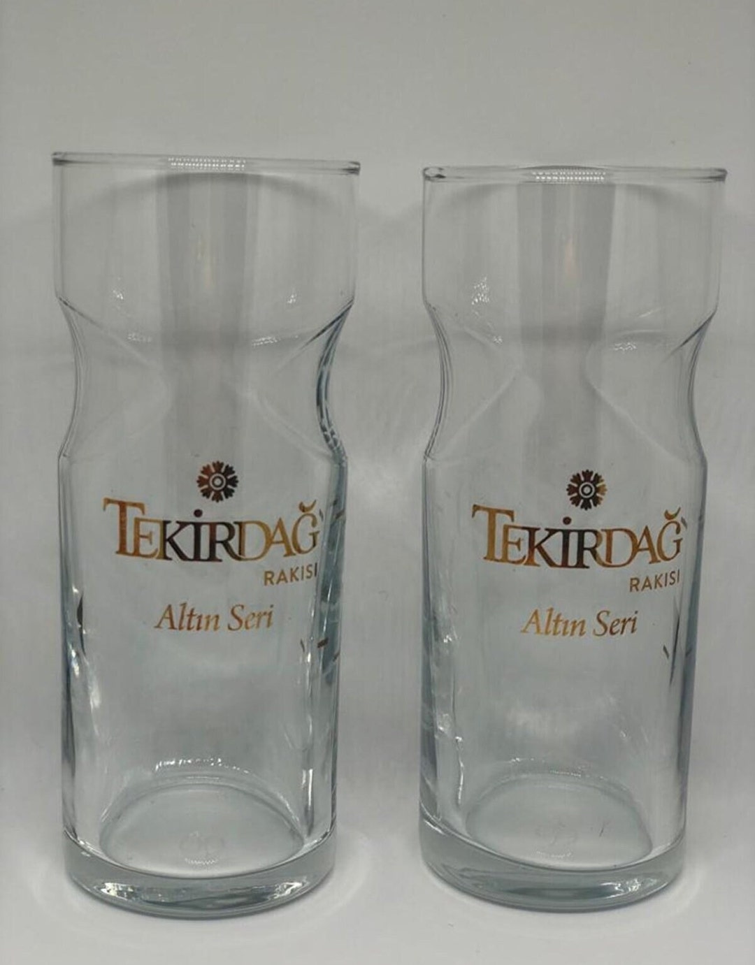 Tekirdag Raki Gold Series Theme Glass 6 Pieces free Shipping - Etsy