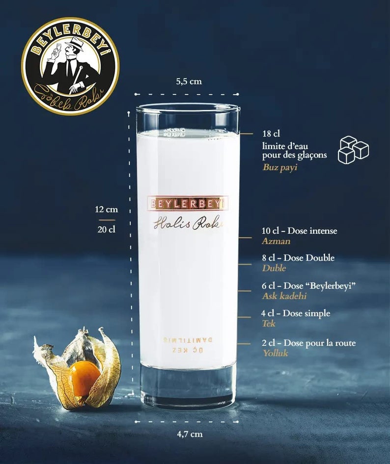 Beylerbeyi Gobek Raki Theme Glass 6 Pieces free Shipping - Etsy