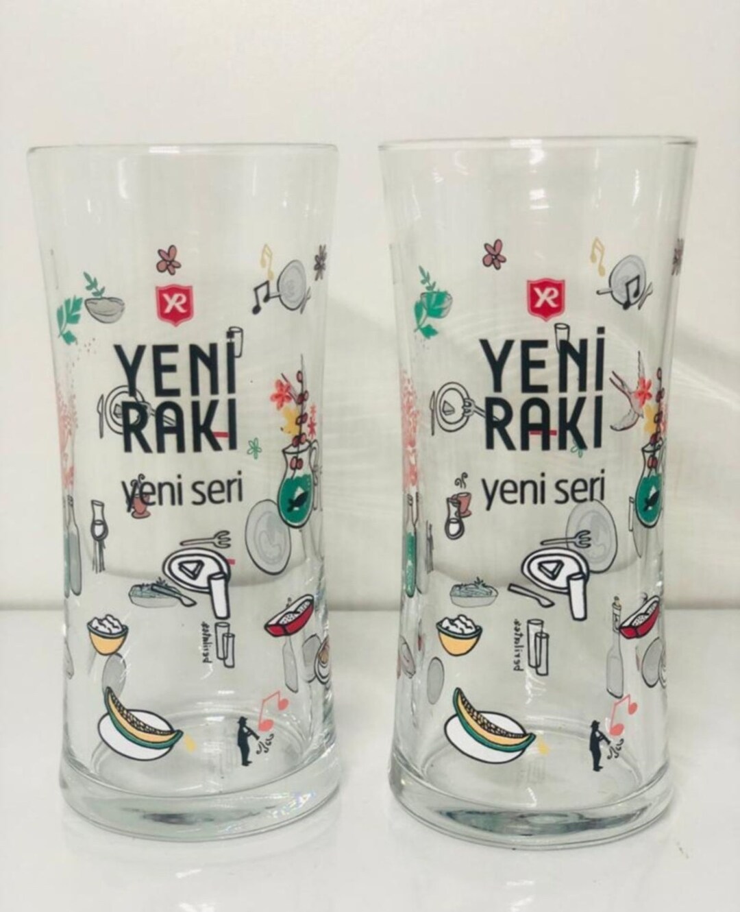 New Raki Melon Theme Raki Glass 6 Pieces free Shipping - Etsy