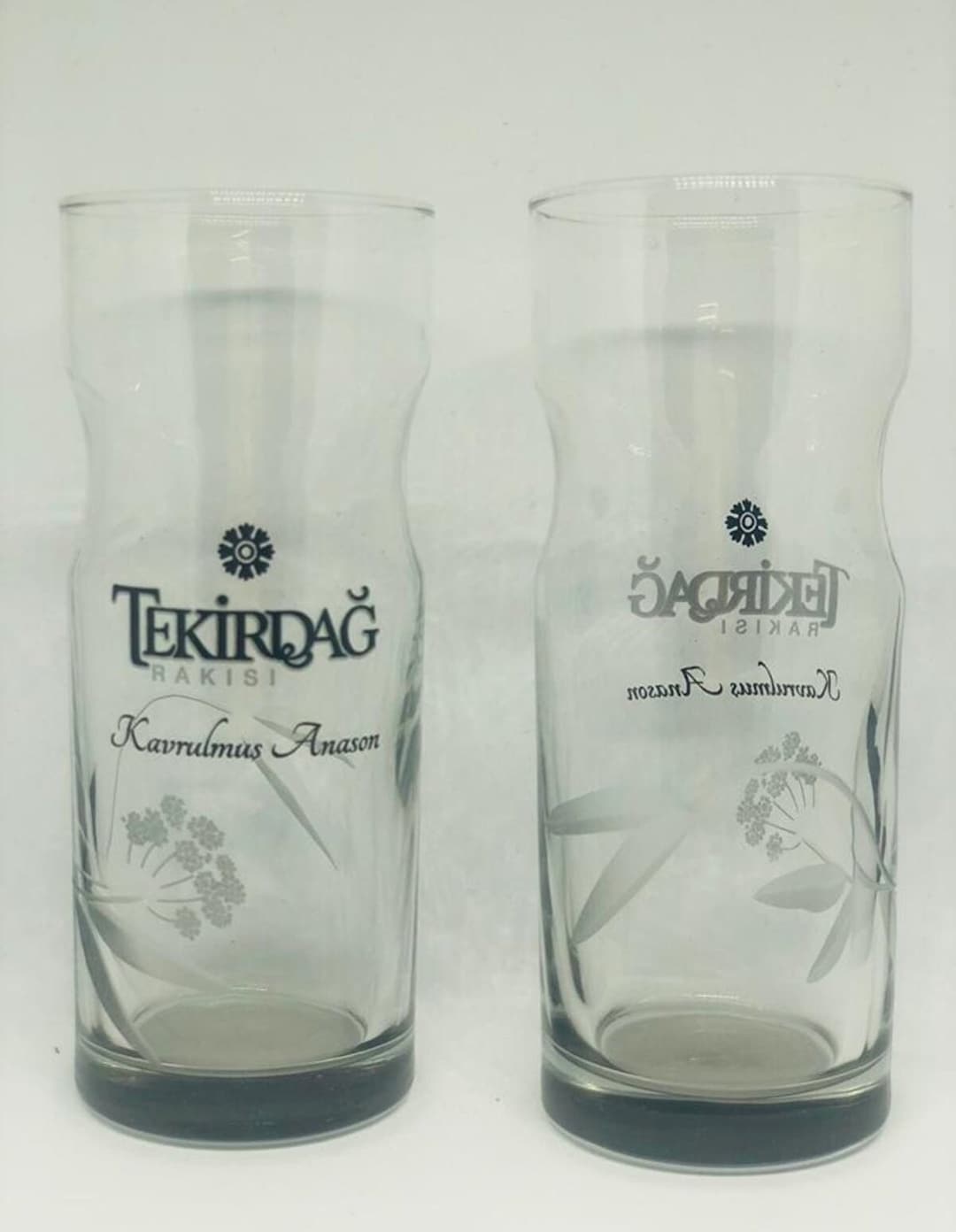 Tekirdag Raki Roasted Anise Theme Glass 6 Pieces free Shipping - Etsy