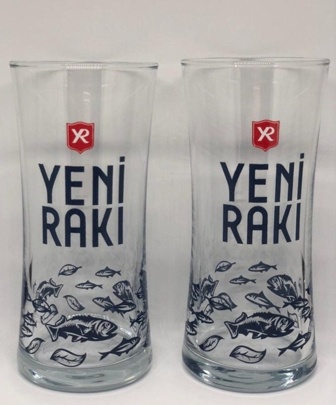 New Raki Floating Fish Theme Raki Glass 6 Pieces free Shipping - Etsy