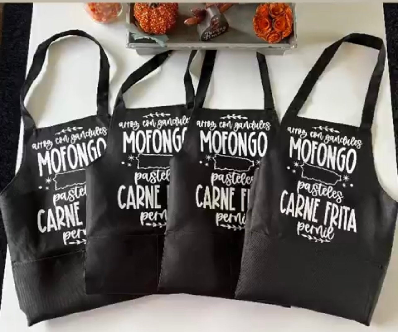 Apron Puerto Rico ~ Mofongo ~ Arroz Con Gandules - Etsy