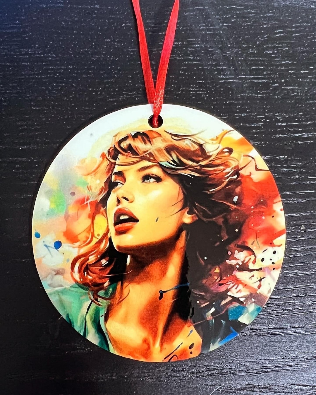 Taylor Swift Ornament - Etsy