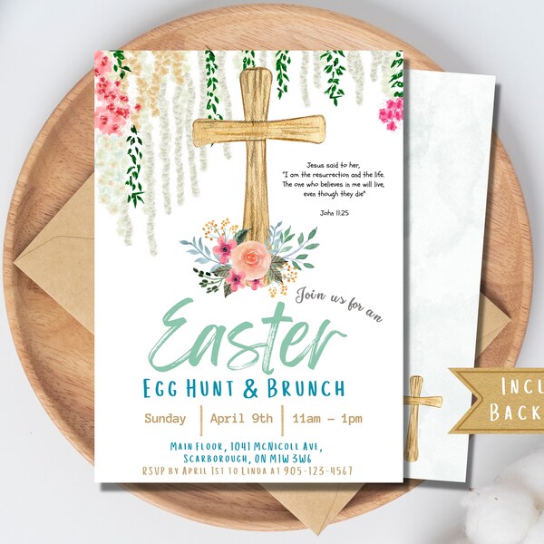 Easter Invitation - Etsy