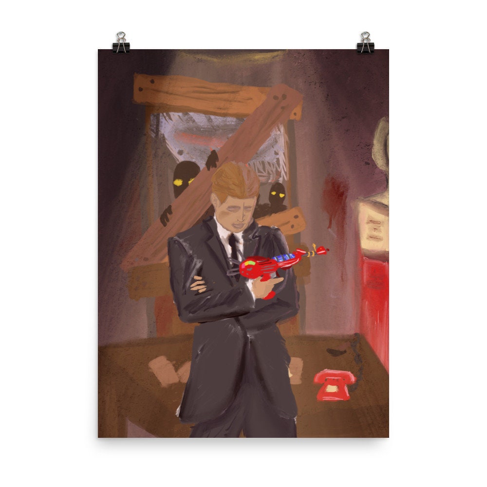 COD Zombies JFK Poster - Etsy