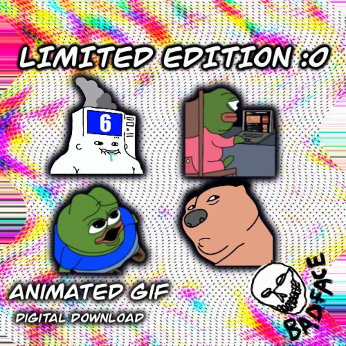 Discord Reaction Meme Emote Pack (digital Download) - Etsy