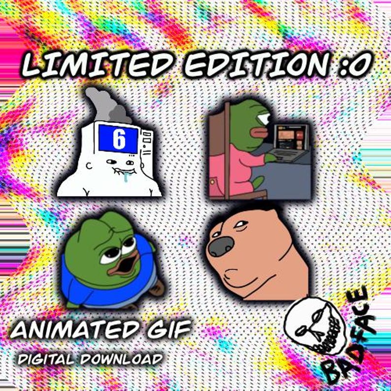 Discord Reaction Meme Emote Pack (digital Download) - Etsy