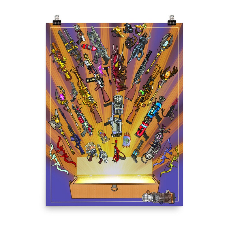 Mystery Box Wonder Weapons Poster - Etsy UK