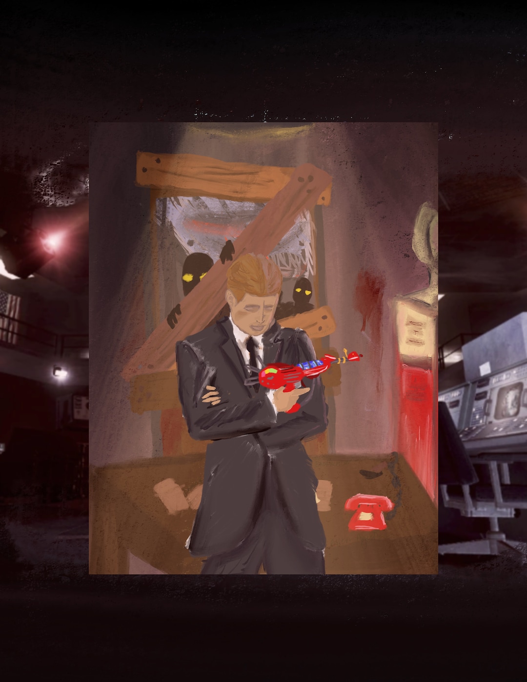 COD Zombies JFK Poster - Etsy