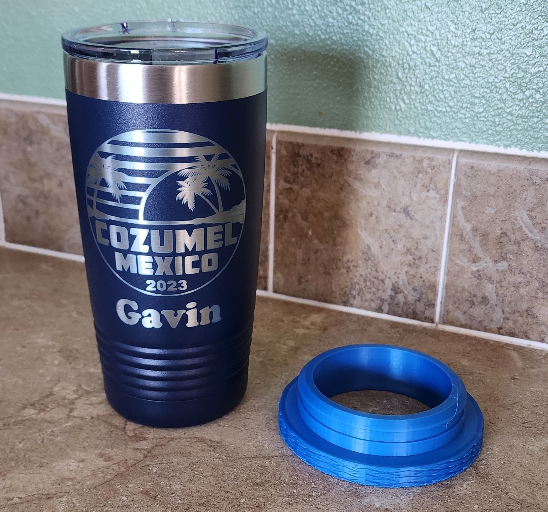 20oz Tumbler Rotary Adapter STL File. - Etsy