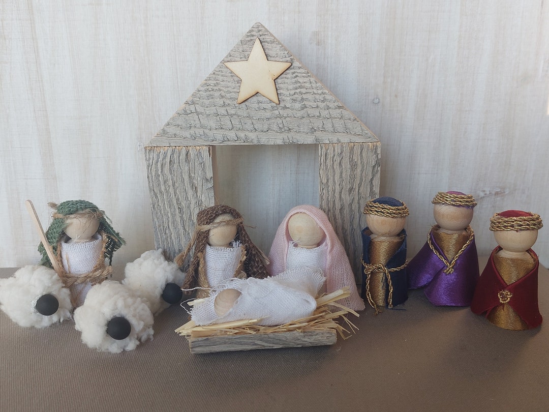 Nativity Set - Etsy