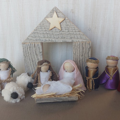 Nativity Set - Etsy