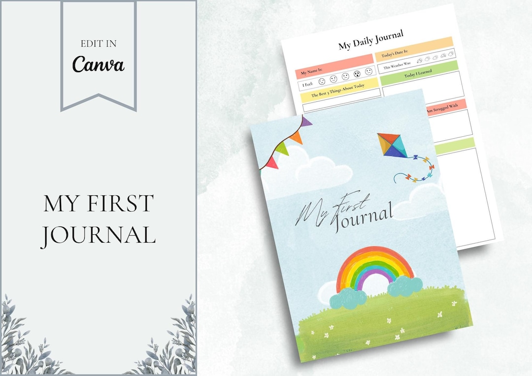 Kids Journal | Daily Reflection for Kids | Calming Journal for Kids ...