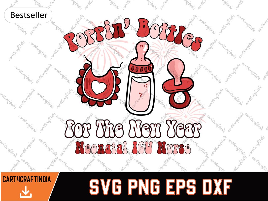 New Year With Nicu Nurse SVG Neonatal ICU Nurse Designs - Etsy