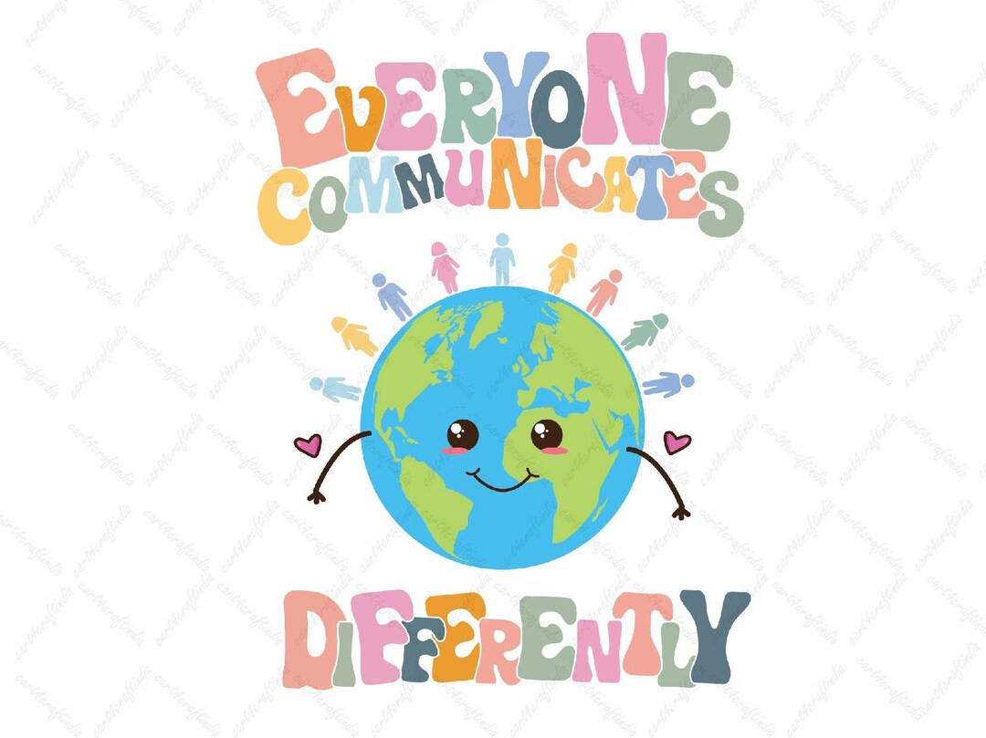 Special Education Svg, Sped Teacher Svg, Everyone Communicates ...