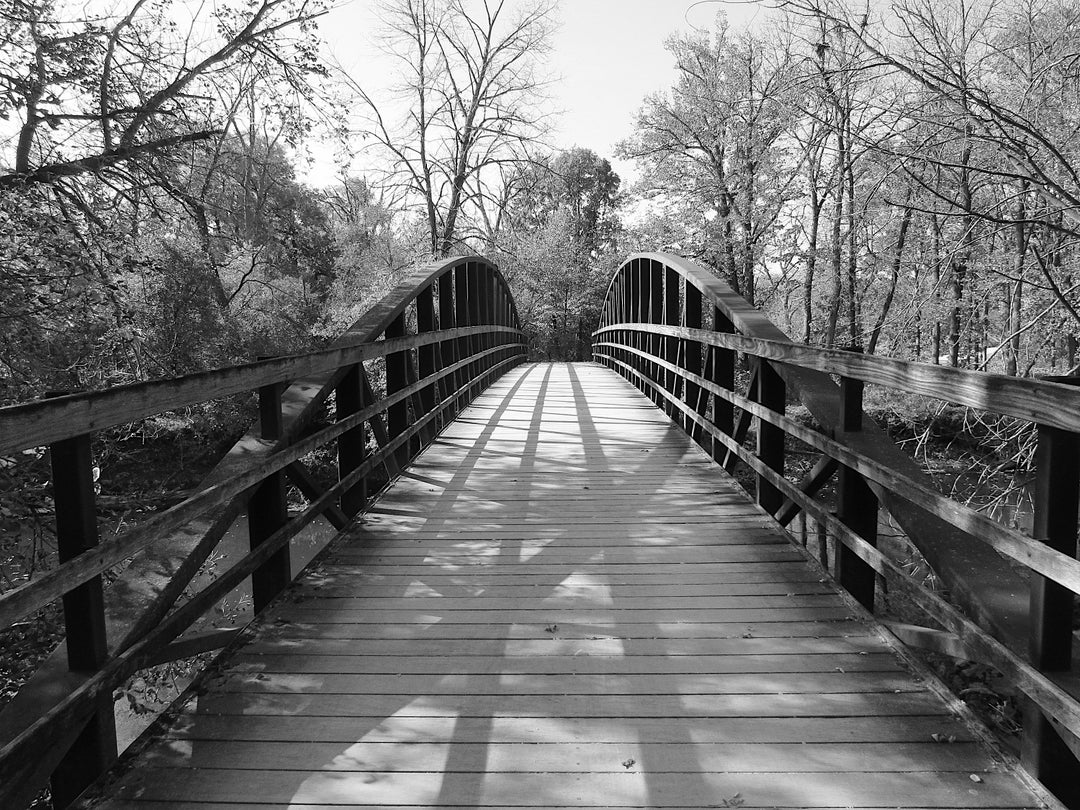 Bridge Black and White Printable Wall Art - Etsy
