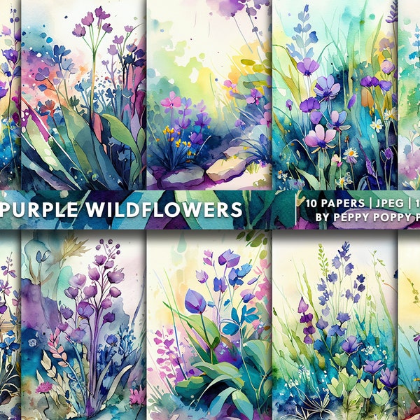 Spring Floral Paper - Etsy