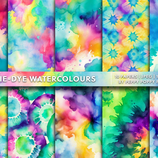 Tie Dye Background - Etsy