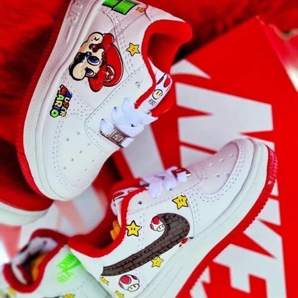 Mario Shoes - Etsy