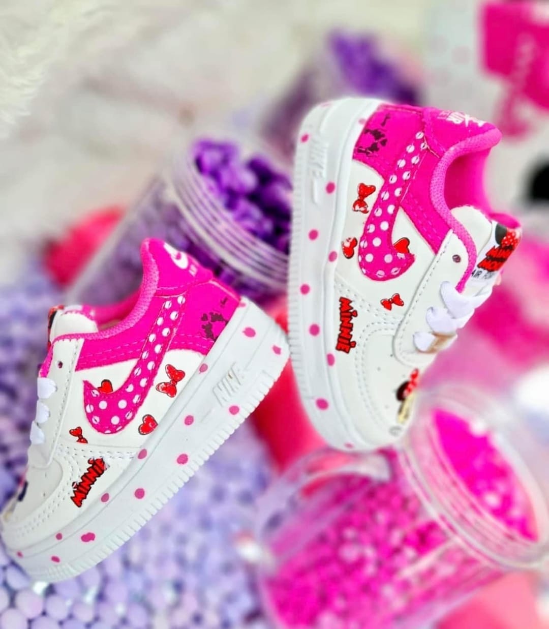 Adorable Girls Minnie Mouse Shoes - Etsy