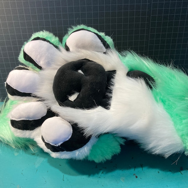 White Therian Paws - Etsy