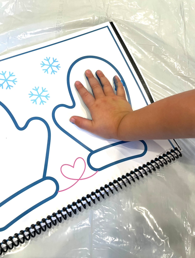 2025 Handprint and Footprint Monthly Calendar - Instant Download (sun ...