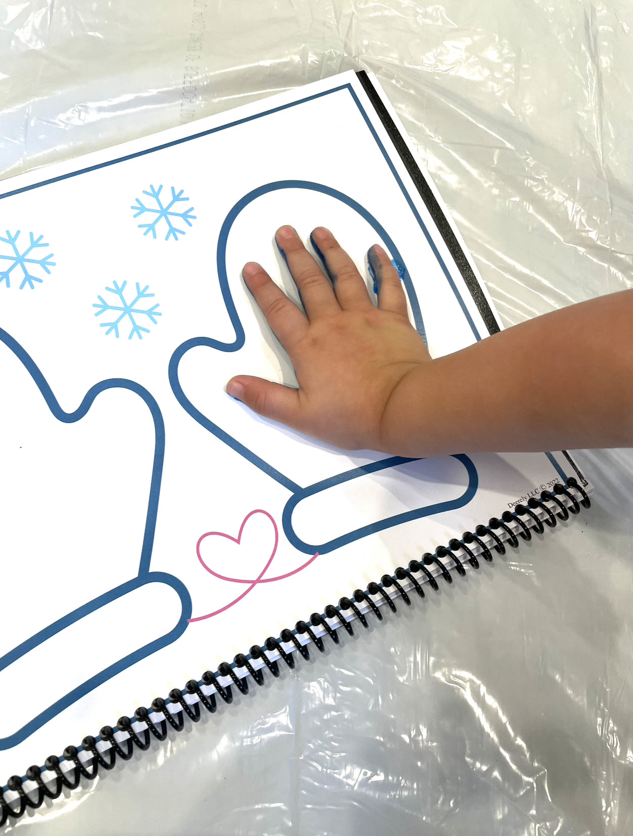 2024 Handprint and Footprint Monthly Calendar - Instant Download (sun ...