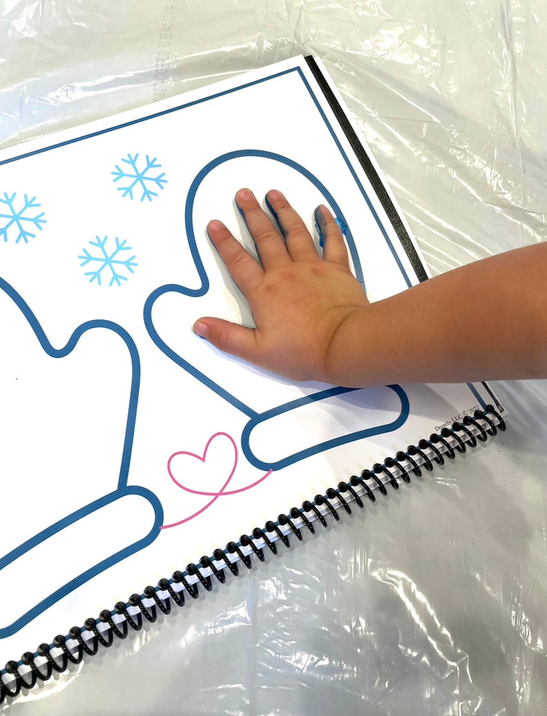 2023 Handprint and Footprint Monthly Calendar Instant - Etsy