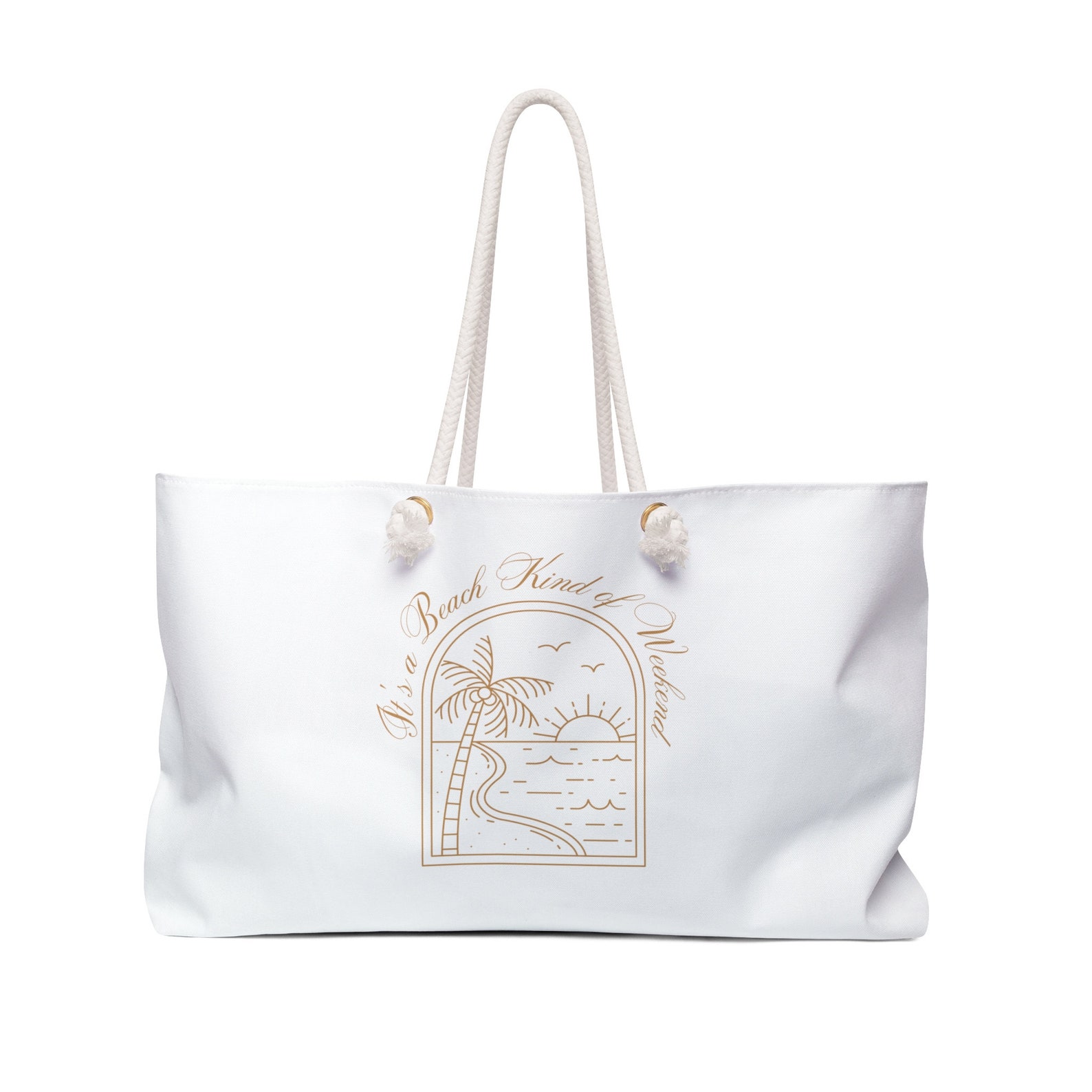 Beach Weekender Bag, Beach Bag, Weekend Bag, Ocean Bag - Etsy