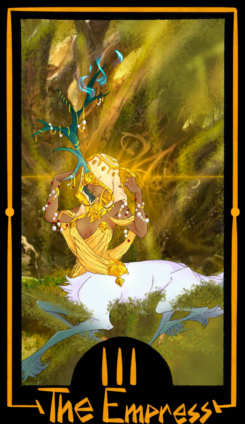 Custom Tarot Card OC Digital Art Commissions - Etsy