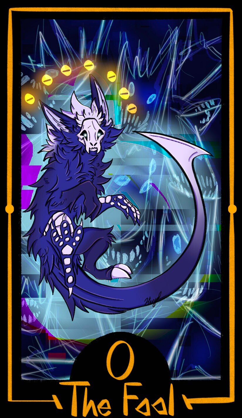 Custom Tarot Card OC Digital Art Commissions - Etsy