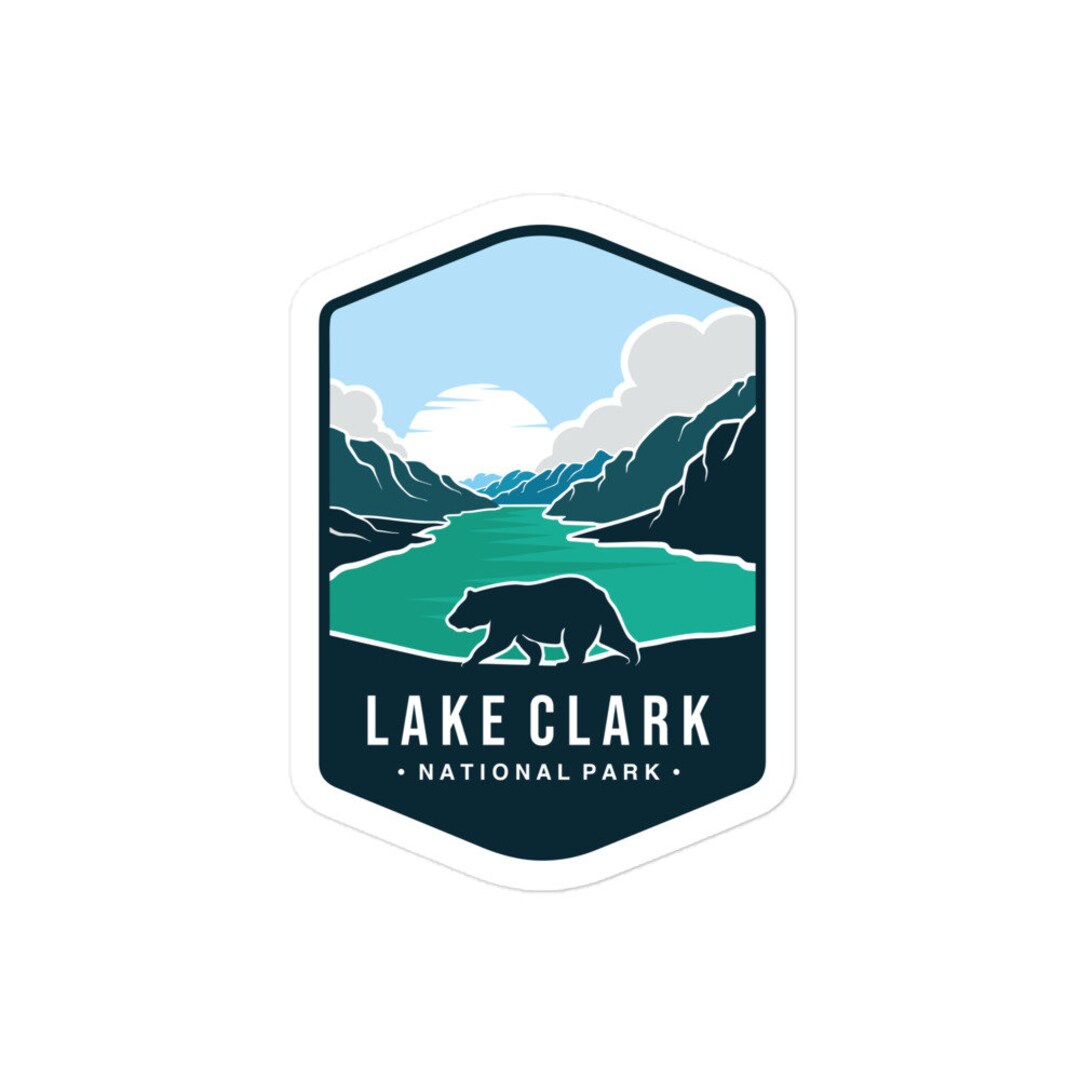 Lake Clark National Park - Bubble-free Stickers - Etsy