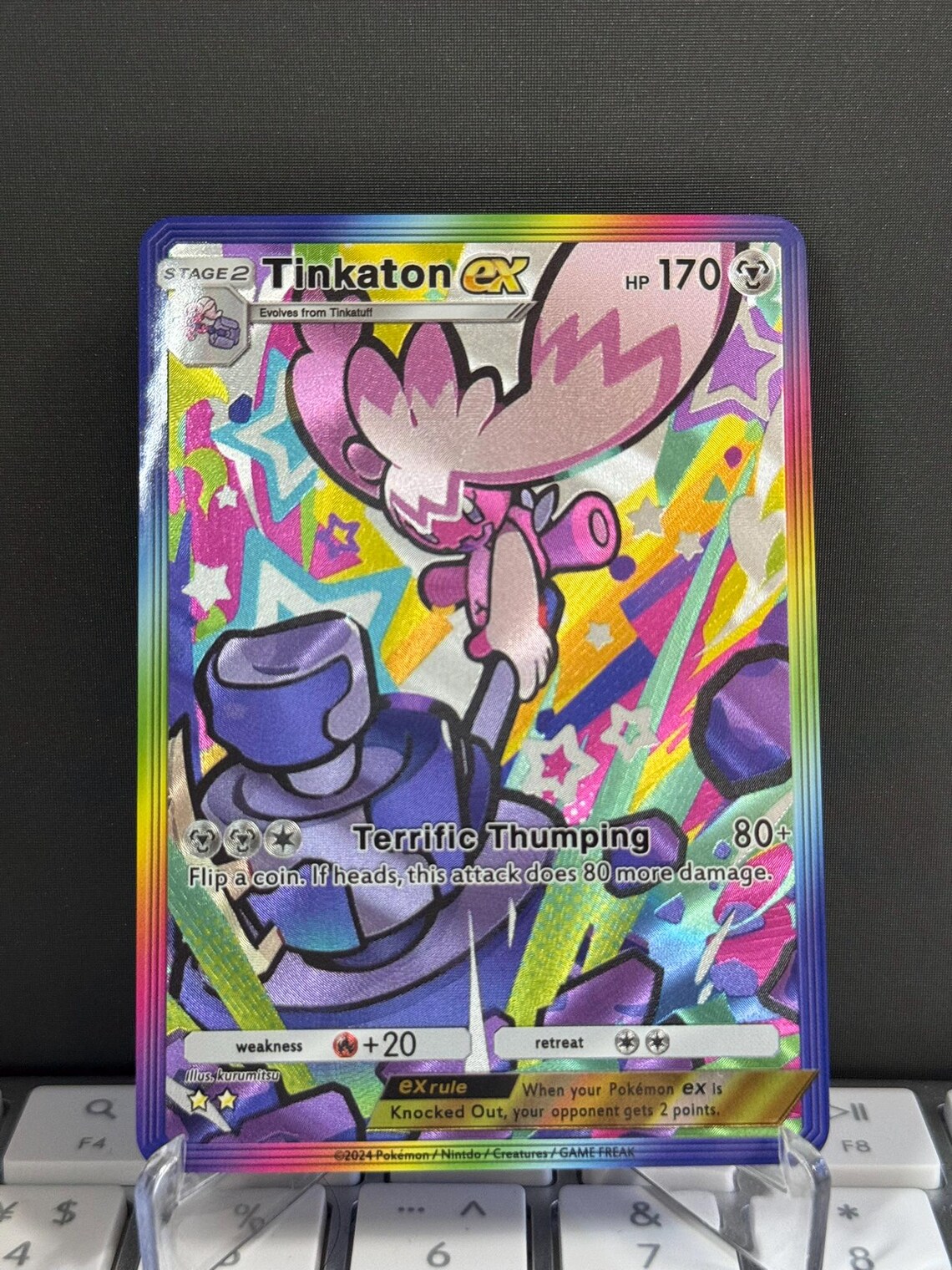 Custom TCG Pocket [ENG] Tinkaton Ex - Textured Shinning - Etsy