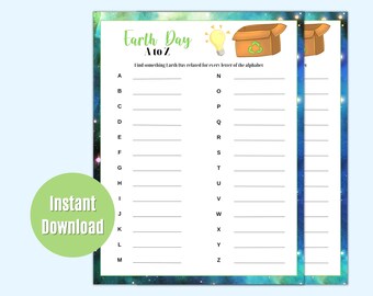 Earth Day Candy Match Game, Printable Earth Day Candy Match Game for ...