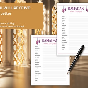 Ramadan Activity Bundle, Printable Ramadan Activities for Kids, EID ...