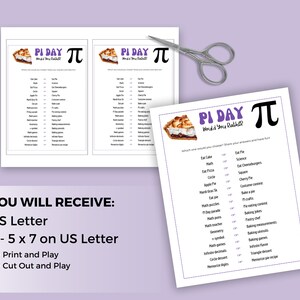 Pi Day Would You Rather, Printable Pi Day This or That Activity, Pi Day ...