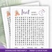 Lent Word Search Game, Printable Lenten Activity, Lent Party Game ...