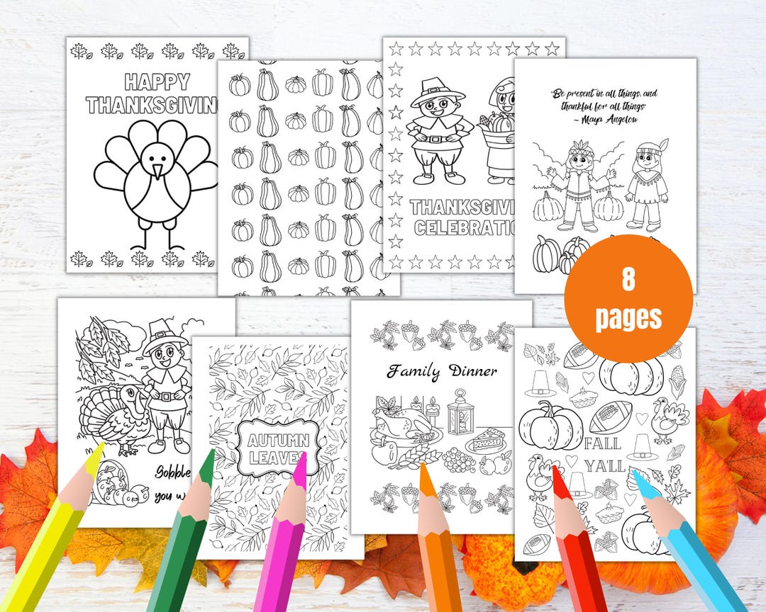 Thanksgiving Coloring Pages, Printable Thanksgiving Coloring Sheets ...