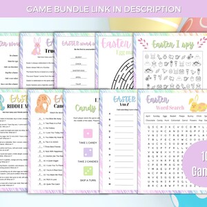 Easter Riddles Game Printable, Easter Jokes Activity, Easter Party ...