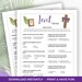 Lent Trivia Game, Printable Lenten Activity, Lent Party Game, Easter ...