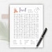 Lent Word Search Game, Printable Lenten Activity, Lent Party Game ...