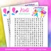 Holi Word Search, Printable Festival of Color Word Search Activity ...