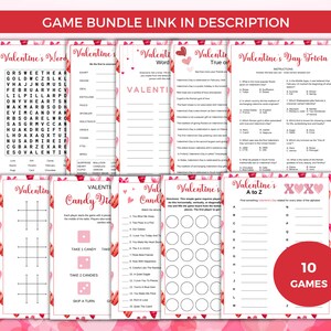 Valentine's Day Candy Match Game, Printable Valentine's Day Game ...