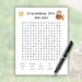 Groundhog Day Word Search, Printable Word Search, Groundhog Day Party ...