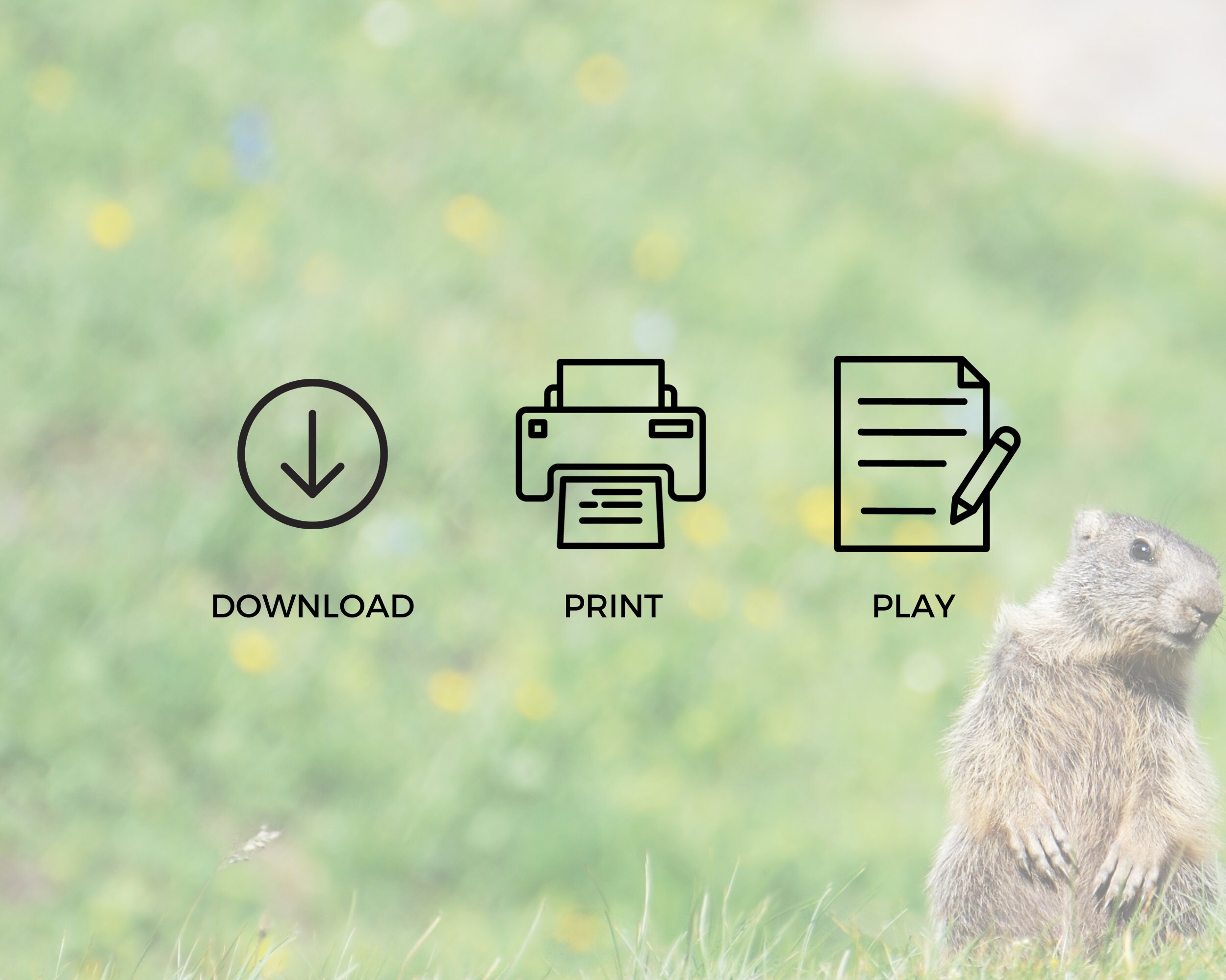 Groundhog Day Game Bundle, Printable Groundhog Day Activities for Kids ...